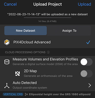 How to use coordinate reference systems in PIX4Dcatch
